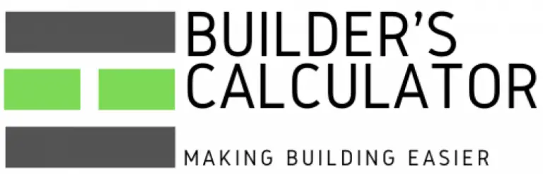 Welcome to Builder's Calculator! - Builder's Calculator